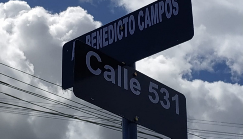 Nueva cartelería y nomencladores de calles en sectores de Quequén ...