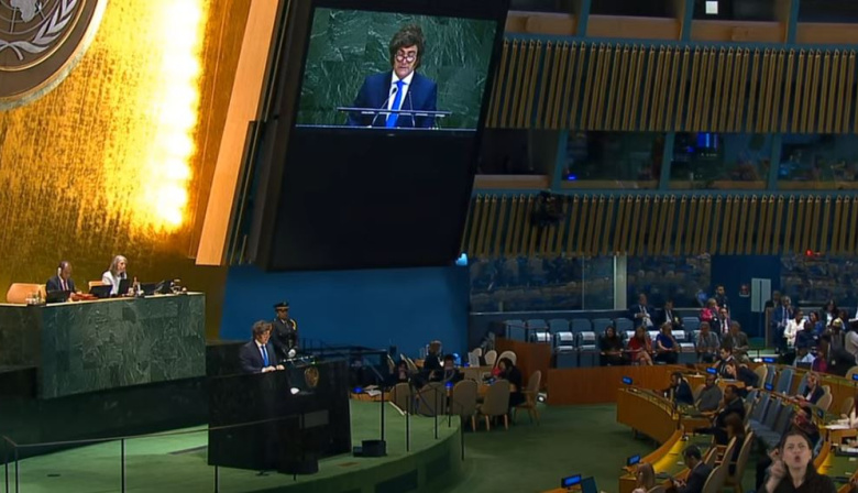 Milei desafió a la ONU y defendió su rumbo económico ante la Asamblea ...